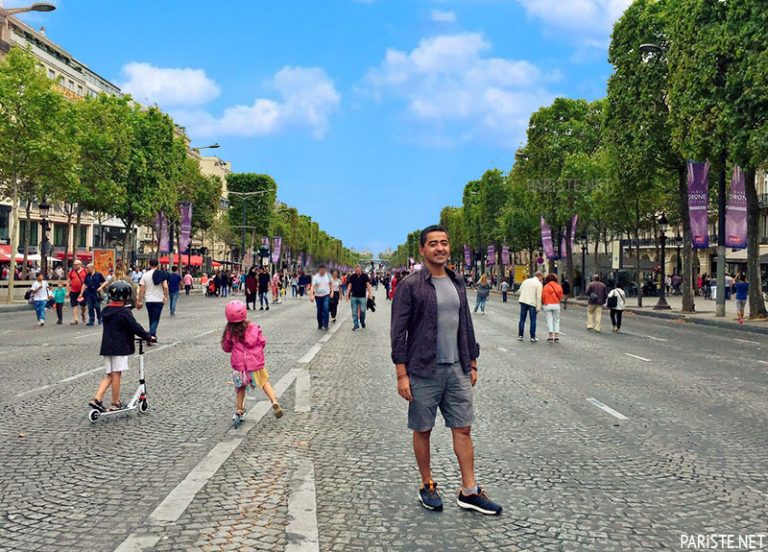 Şanzelize Bulvarı - Avenue des Champs-Elysées - Pariste.Net