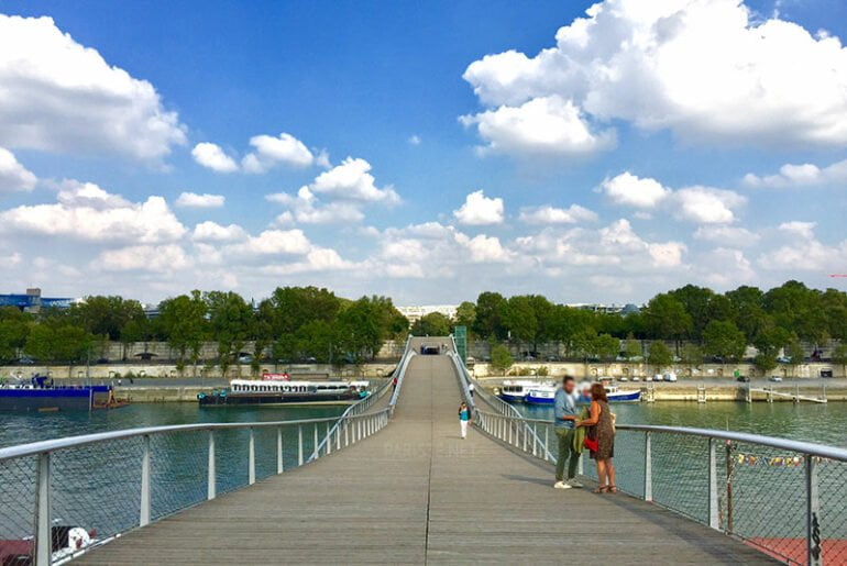 Passerelle Simone de Beauvoir - Pariste.Net