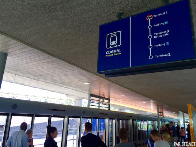 Paris'te Ulaşım 22: CDGVAL - Pariste.Net